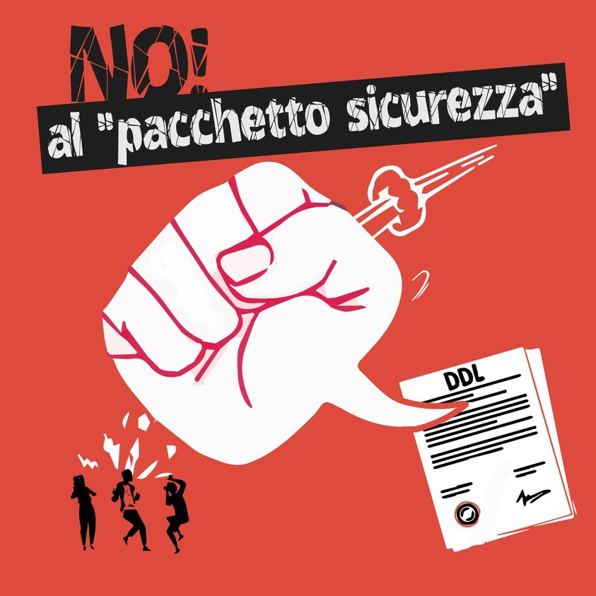 No al DDL Sicurezza No al DDL Sicurezza